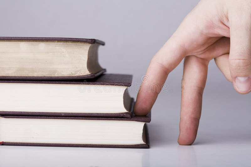 Concetto Di Formazione Con I Libri Fotografia Stock - Immagine di ...