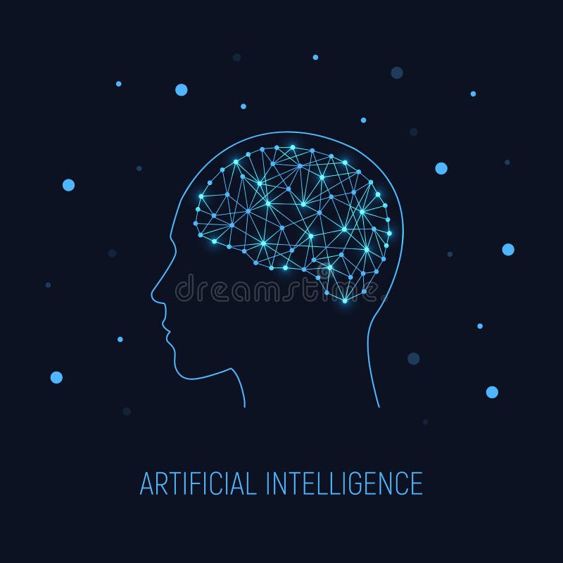 Concetto Di Intelligenza Artificiale Cervello Cibernetico in Cyberspace ... Concetto Di Intelligenza Artificiale Cervello Cibernetico in Cyberspace ...