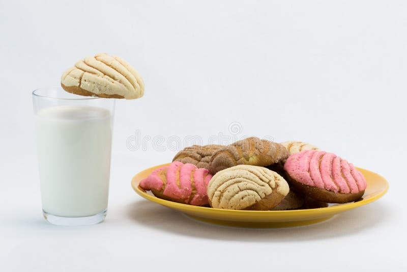 Mexican Concha Pastry stock image. Image of concha, dessert - 6871953
