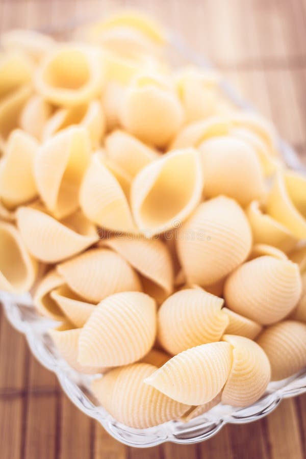 Conchiglie Pasta stock image. Image of cuisine, staple - 60842829