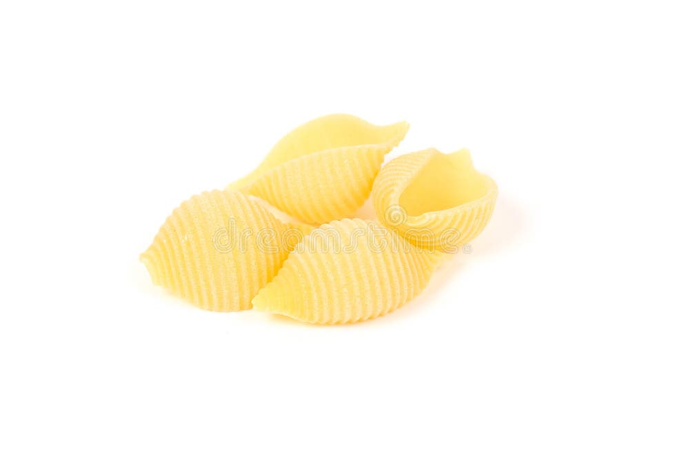 Conchiglie pasta shell stock image. Image of meal, rigate - 48774987