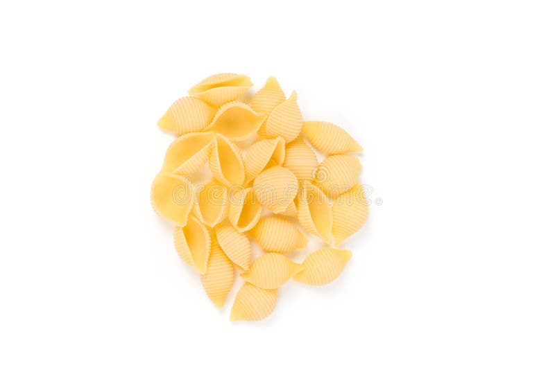 Conchiglie pasta shell stock photo. Image of dried, white - 57303486