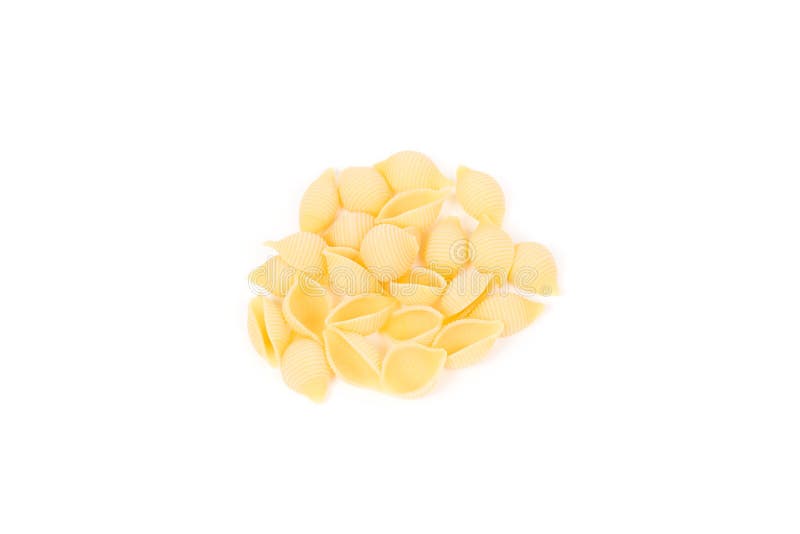 Conchiglie pasta shell stock photo. Image of object, uncooked - 58040948