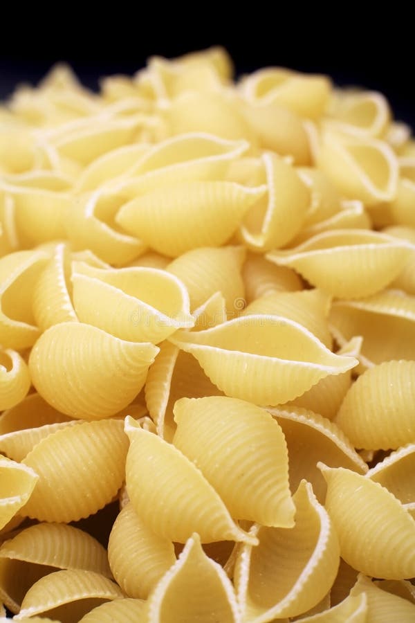 Dried pasta shells stock image. Image of meal, pasta, lifestyle - 3299671