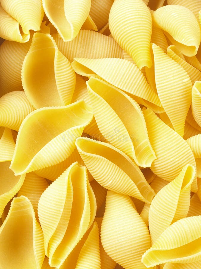 Conchiglioni pasta shells stock image. Image of color - 14993197