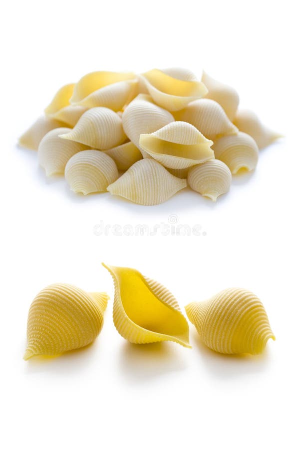 Conchiglioni pasta shells stock image. Image of shells - 24095905