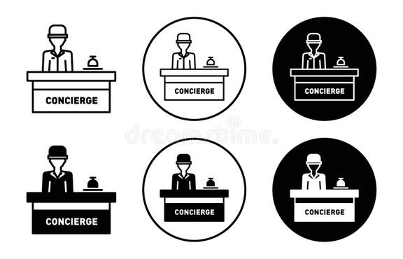 Concierge Sign Stock Illustrations – 2,862 Concierge Sign Stock ...