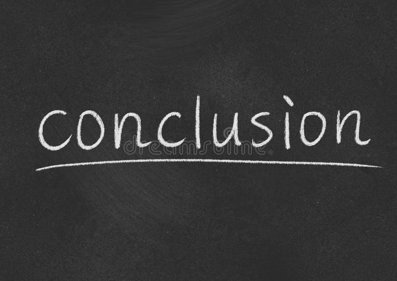 Conclusion photo stock. Image du conclusion, abstrait - 146208636