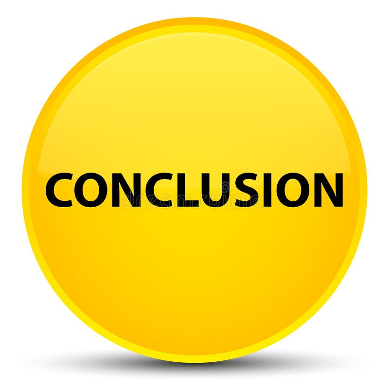 Conclusion Special Blue Banner Background Stock Illustration ...