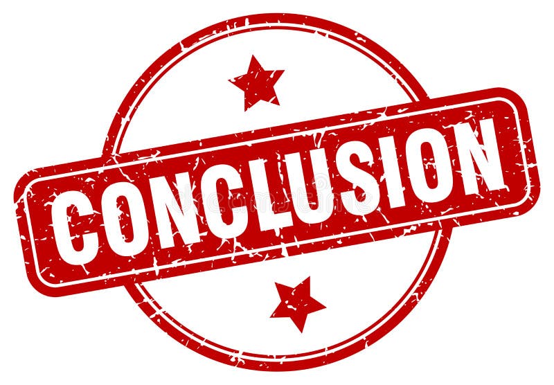 Conclusion Stamp. Conclusion Round Ribbon Sticker. Tag Stock Vector ... Conclusion Stamp. Conclusion Round Ribbon Sticker. Tag Stock Vector ...