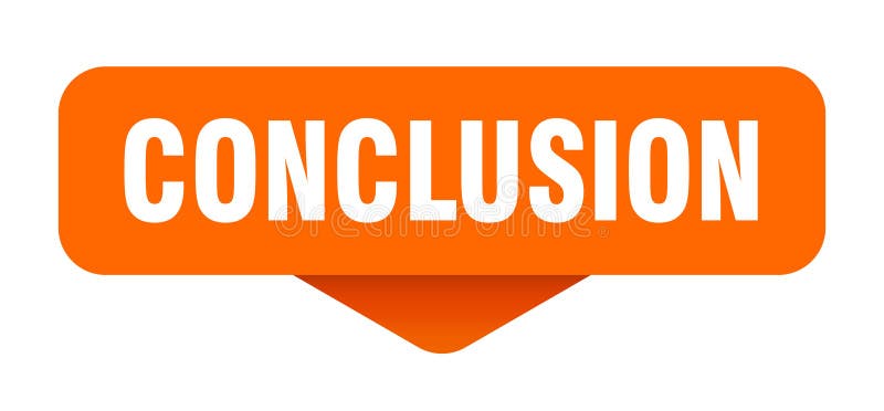 Conclusion Sticker Stock Illustrations – 612 Conclusion Sticker Stock ...
