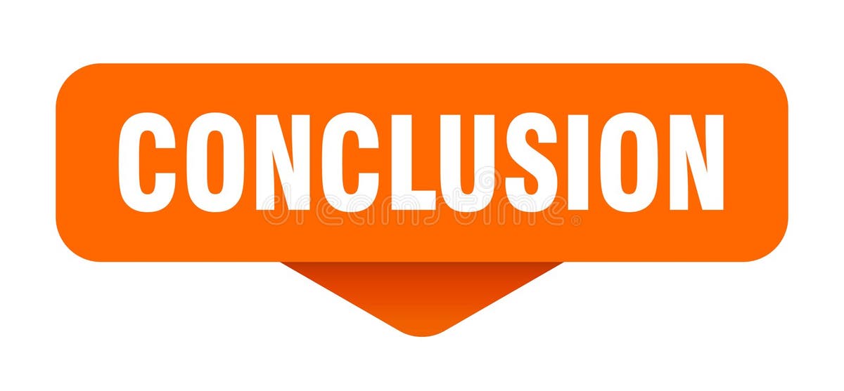 Conclusion Sticker Stock Illustrations – 612 Conclusion Sticker Stock ...