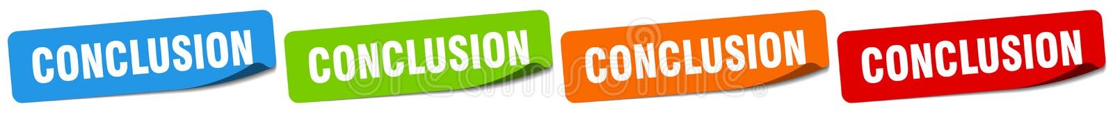 Conclusion Stock Illustrations – 18,569 Conclusion Stock Illustrations ...