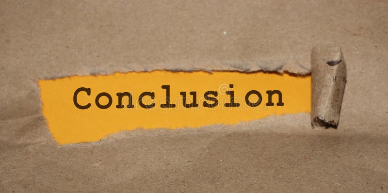 Conclusion word watch stock photo. Image of chalkboard - 173982788