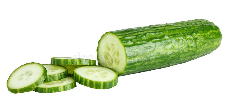 Tranche de concombre image stock. Image du coupure, manger - 51535479