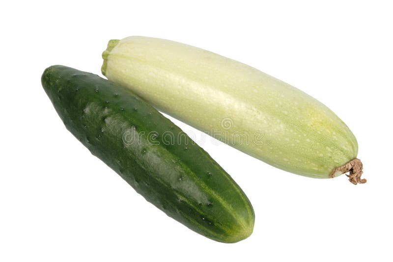 Concombre et courgette image stock. Image du courgette - 25736233