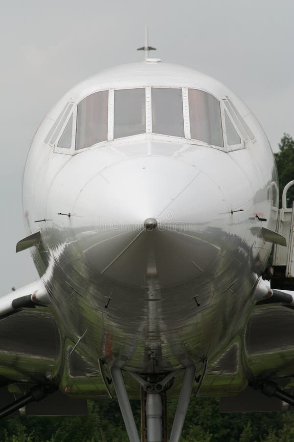 Concorde, Nose and Cockpit. Stock Image - Image of delta, history: 1485879