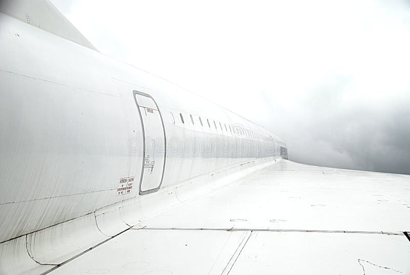 Concorde Wing stock image. Image of aircraft, airplane - 3335797