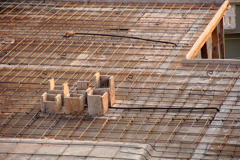 Concreat preparation stock photo. Image of steel, concreting - 49397294