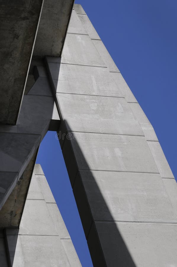 Concrete buttresses stock photo. Image of london, architecture - 29089636