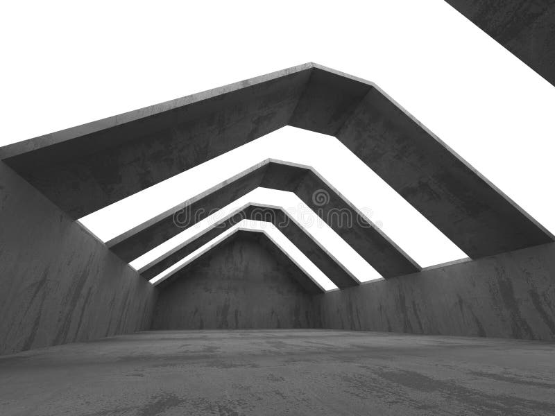 Concrete Abstract Architecture Background. Urban Construction Stock ...