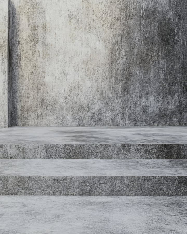 Concrete Architectural Structure Highlighting Textures in an Urban ...