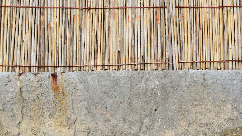 Concrete and bamboo stock image. Image of concrete, industry - 31468845