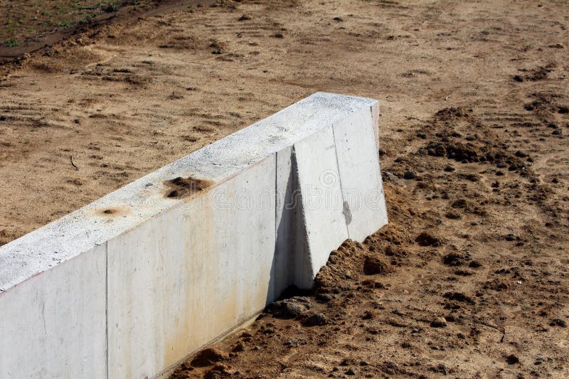 Sturdy Angular Concrete Barrier Stock Photos - Free & Royalty-Free ...