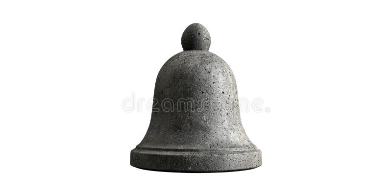Concrete Bell-Shaped Object. Industrial Design and Architectural ...