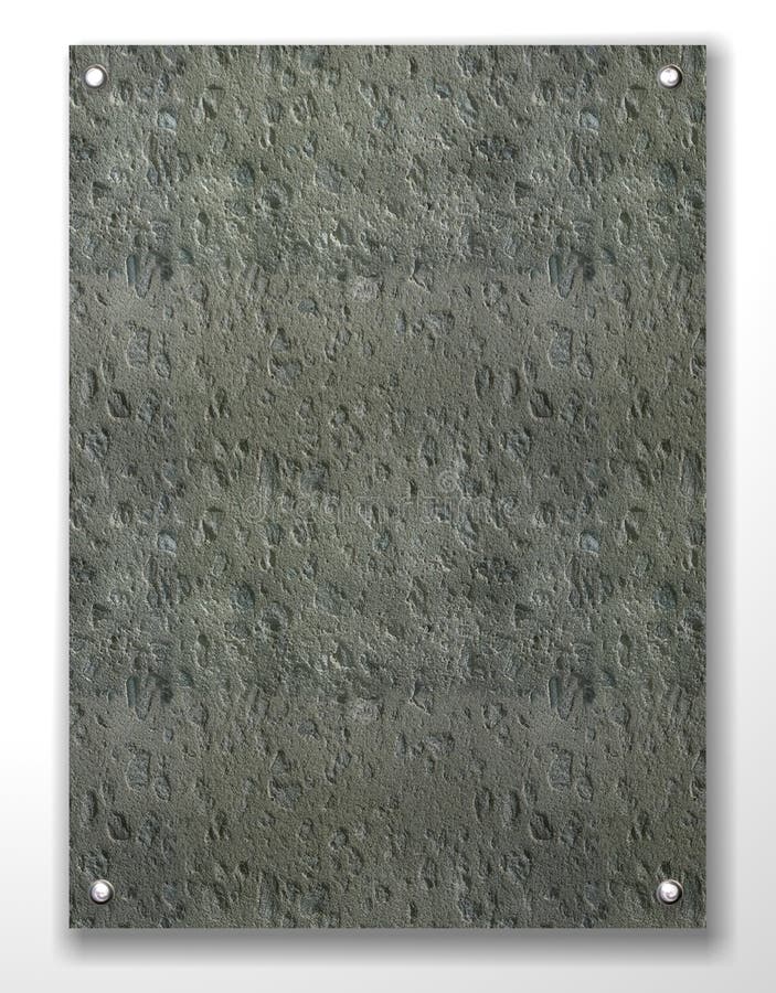 Concrete Blank Tablet - Cement Stock Illustration - Illustration of ...