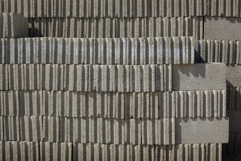 Concrete block stock image. Image of exterior, pattern - 98203793