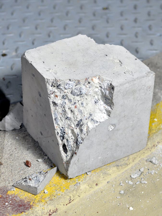 Concrete block destroyed stock photo. Image of high, resistivity - 35295894