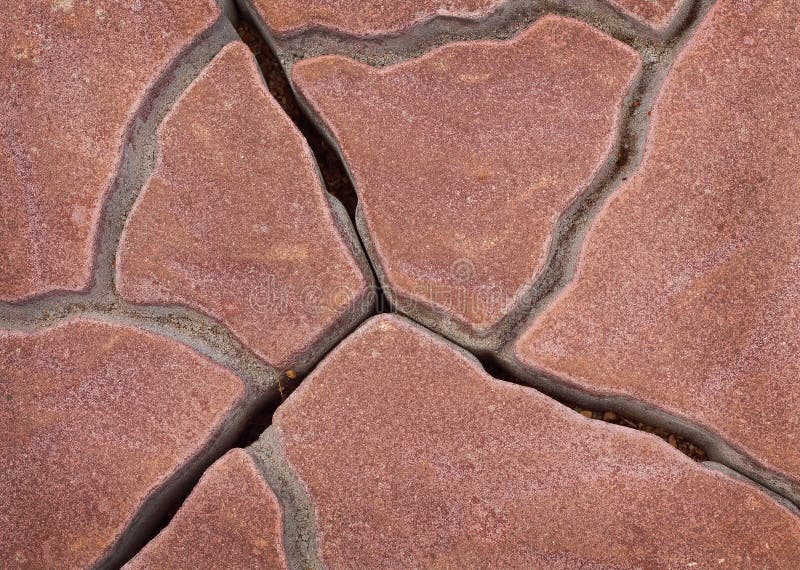 Concrete Block Pavement Texture Background Stock Image - Image of ...