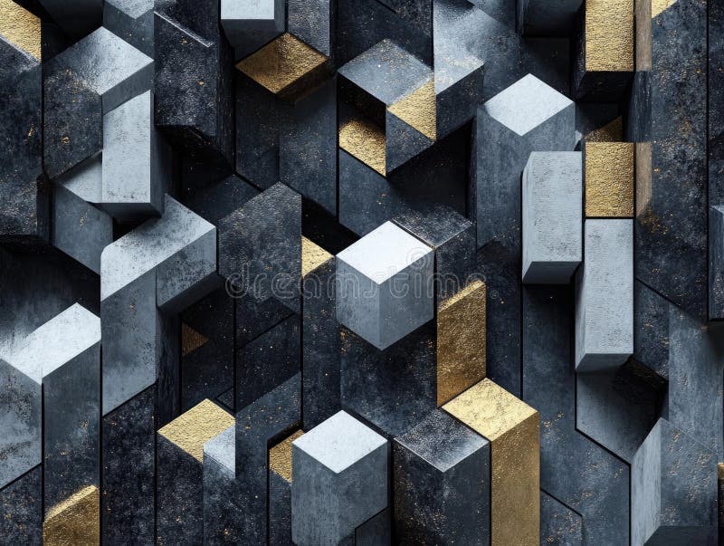 Concrete Block Stack Close Up Stock Photo - Image of urban, pattern ...