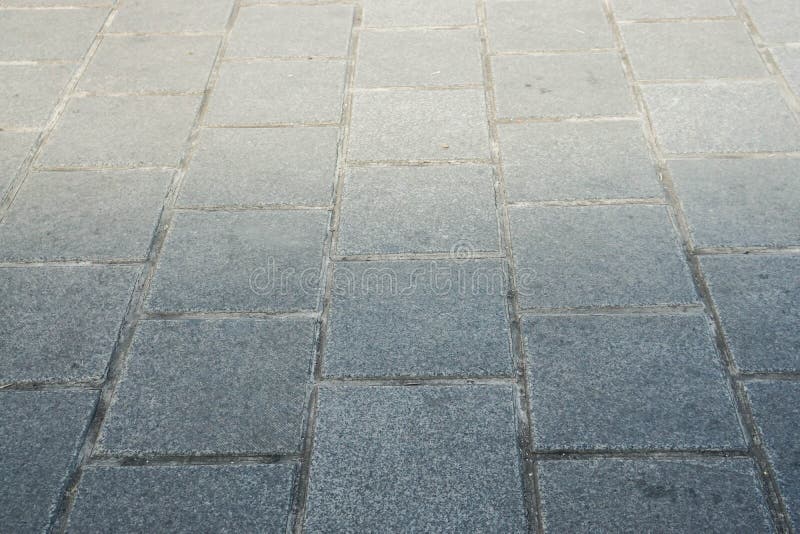 Concrete Block Texture on Footpath for Pedestrian Stock Image - Image ...