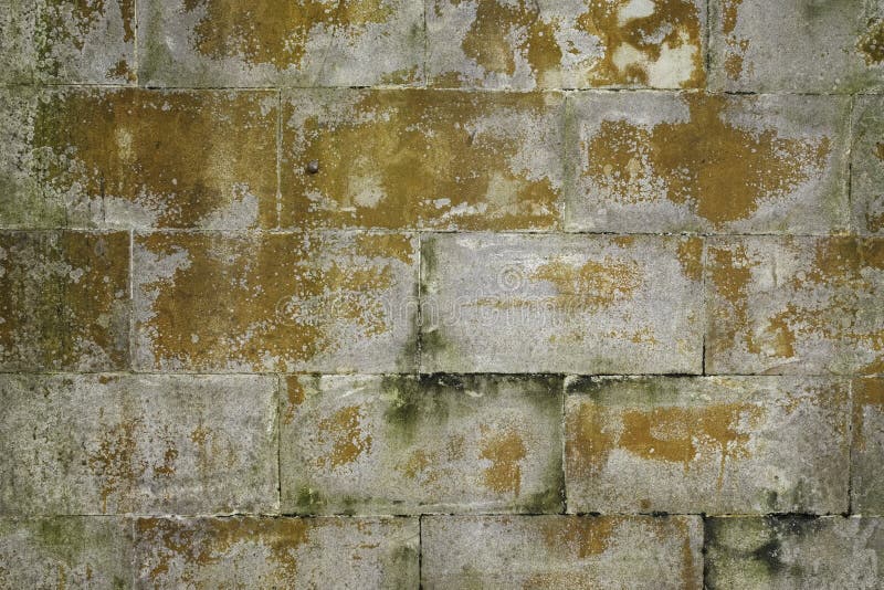 Concrete Cinder Block Squares Wall Texture Stock Image - Image of aging ...