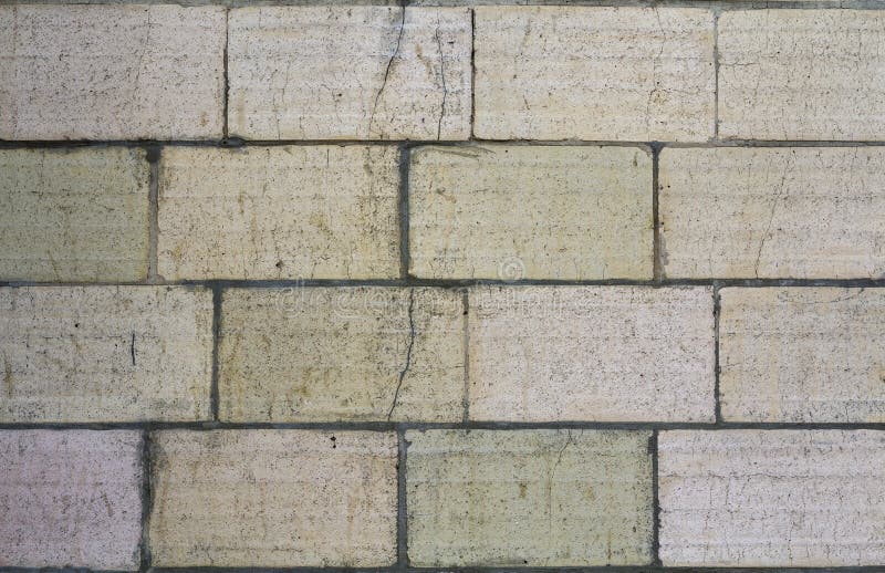 Concrete Block Wall Seamless Background and Texture Stock Photo - Image ...