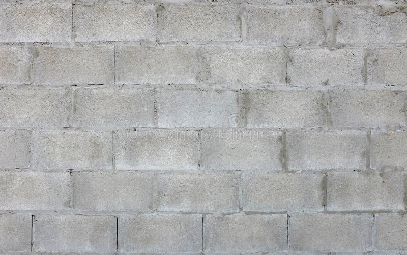 Concrete Block Wall Texture and Background Seamless Stock Image - Image ...