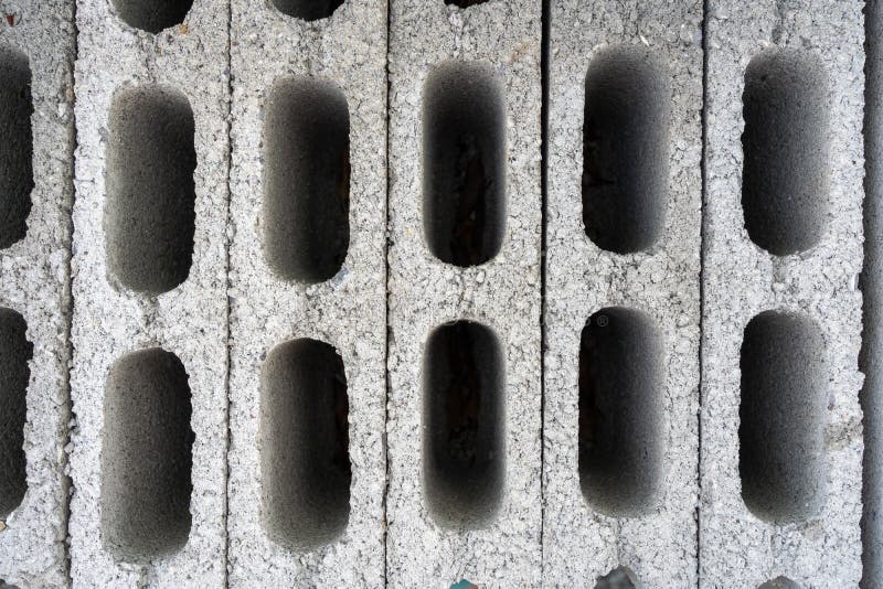 Grunge Seamless Wall Background. Stacks of Concrete Blocks Stock Image ...