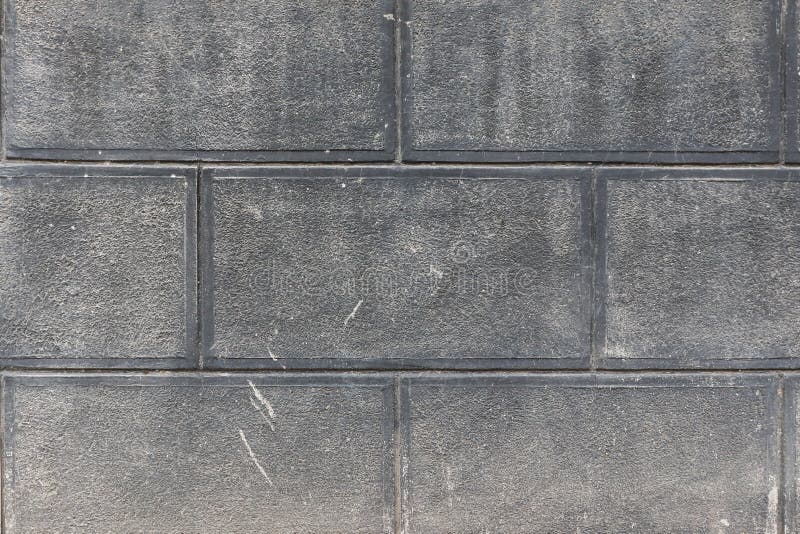 Concrete Block Wall Texture Stock Image - Image of brick, brickwork ...