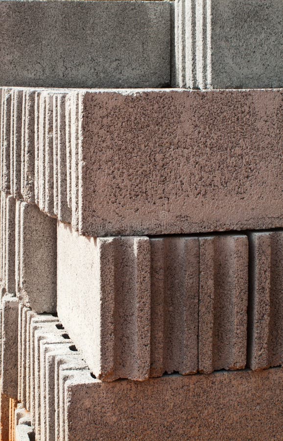 Concrete blocks. stock photo. Image of built, brick, cement - 20810168