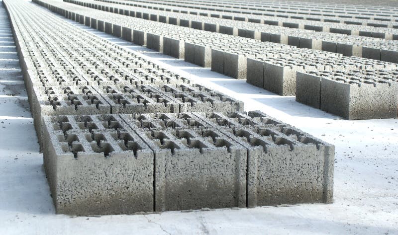 Concrete blocks stock image. Image of reinforced, cement - 4160989