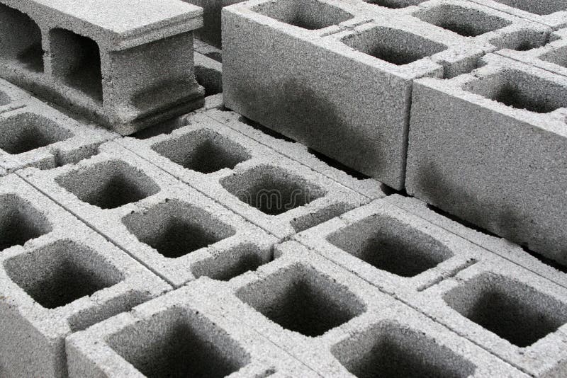 Concrete blocks stock photo. Image of built, mason, site - 5921156