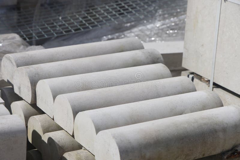 Concrete Blocks on a Construction Site, Details of Building Materials ...