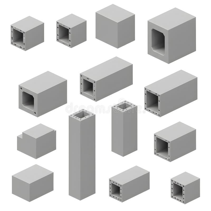 Concrete Hollow Block Shapes