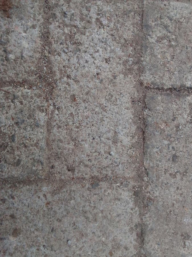 Concrete Blocks with a Rough Texture. There are Sand Particles in the ...