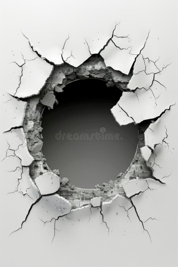 Concrete Breaking stock photo. Image of concrete, pierce - 363036890