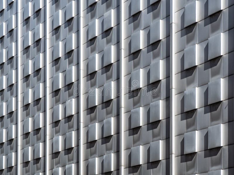Concrete Brick Wall Background with the Light and Shade on the Bricks ...