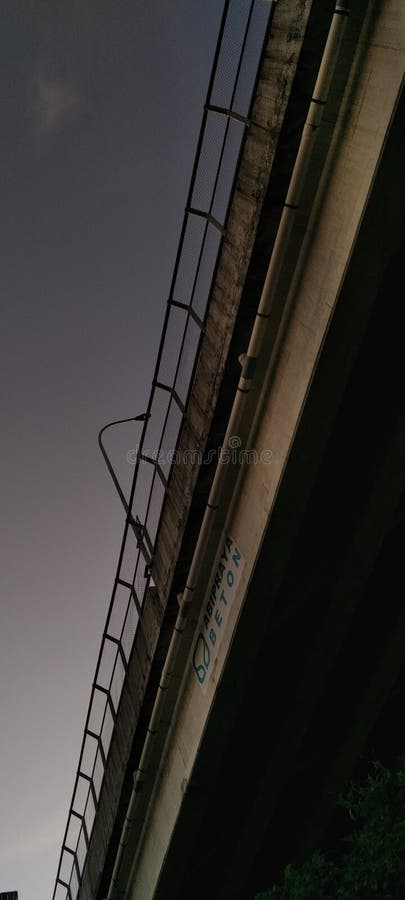 Concrete Bridge for Vehicles To Pass through Editorial Image - Image of ...