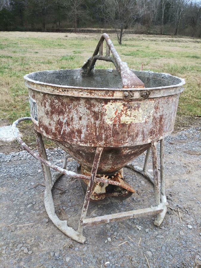 Concrete Bucket stock image. Image of construction, pouring - 137027703